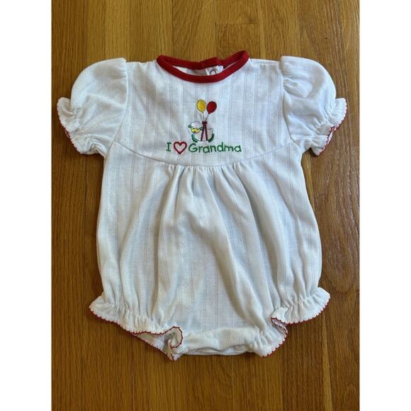 Alexis | One Pieces | Vintage Alexis Girls Boys 6 Mo I Love Grandma ...